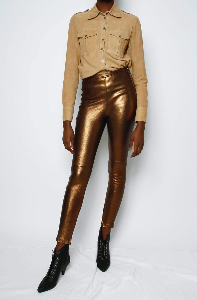 Leather skinny store