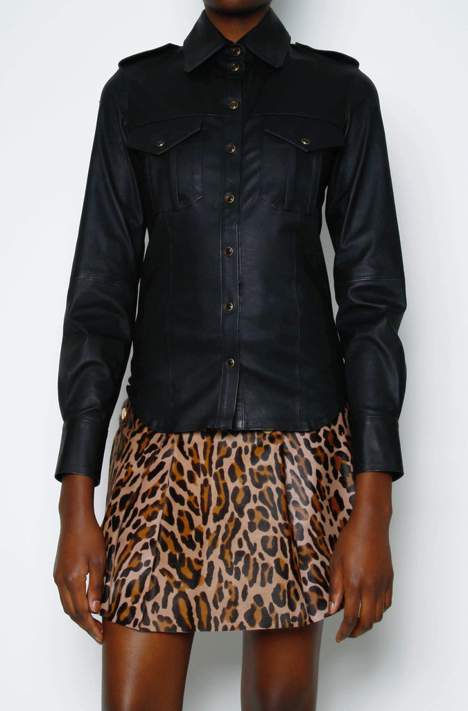 Tops & shirts - Buy leather utility shirt online | Skiim London – SKIIM ...